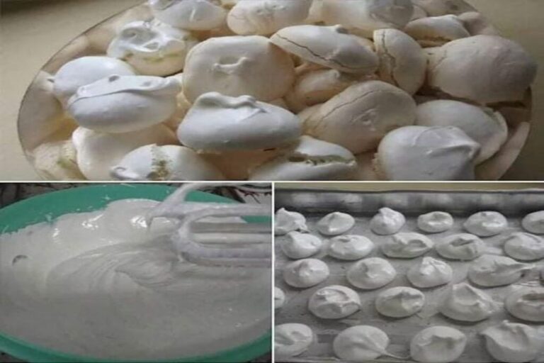 Suspiro Caseiro uma receita muito saborosa e simples de ser feita ai na ...